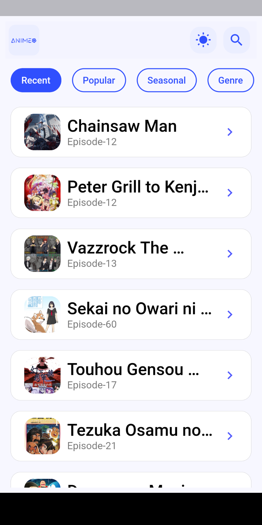 GitHub - LucusDev/animeo: An anime app that scrapes goganime