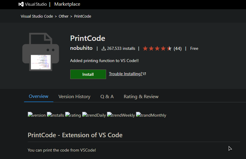 Support to print the editor contents · Issue #5953 · microsoft/vscode ...