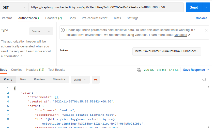 Incorrect URL when creating sightings in connected EclecticIQ Instance · Issue #27 · eclecticiq ...
