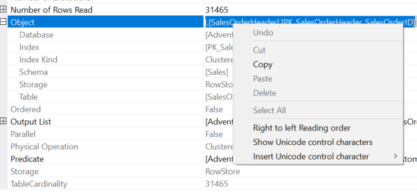 No ability to copy object name from Properties window · Issue #18359 · microsoft/azuredatastudio ...