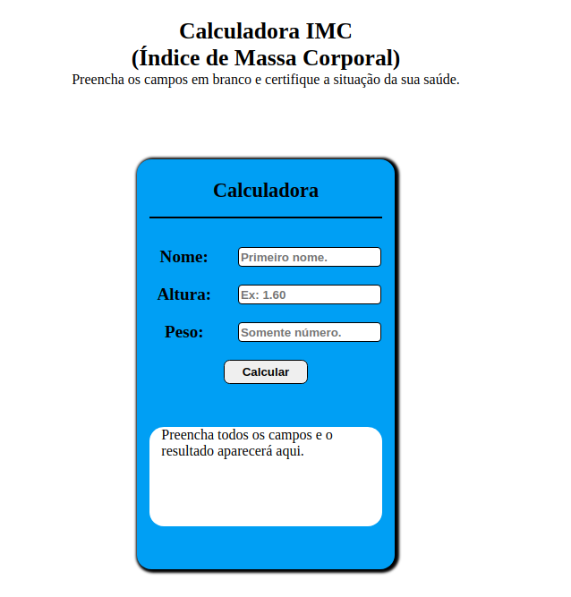 GitHub - AlexandreKozakAlmeida/CalculadoraIMC