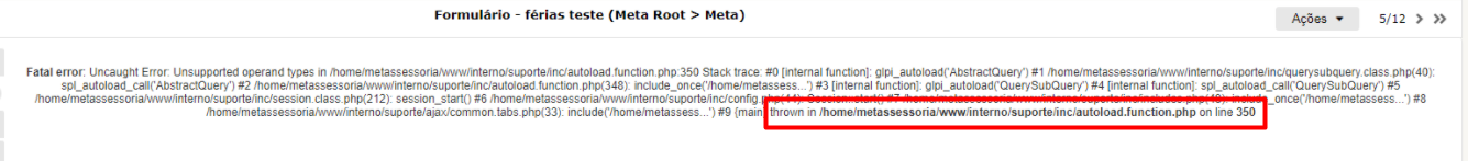 Formcreator with error in PHP 7.4 · Issue #2555 · pluginsGLPI/formcreator · GitHub