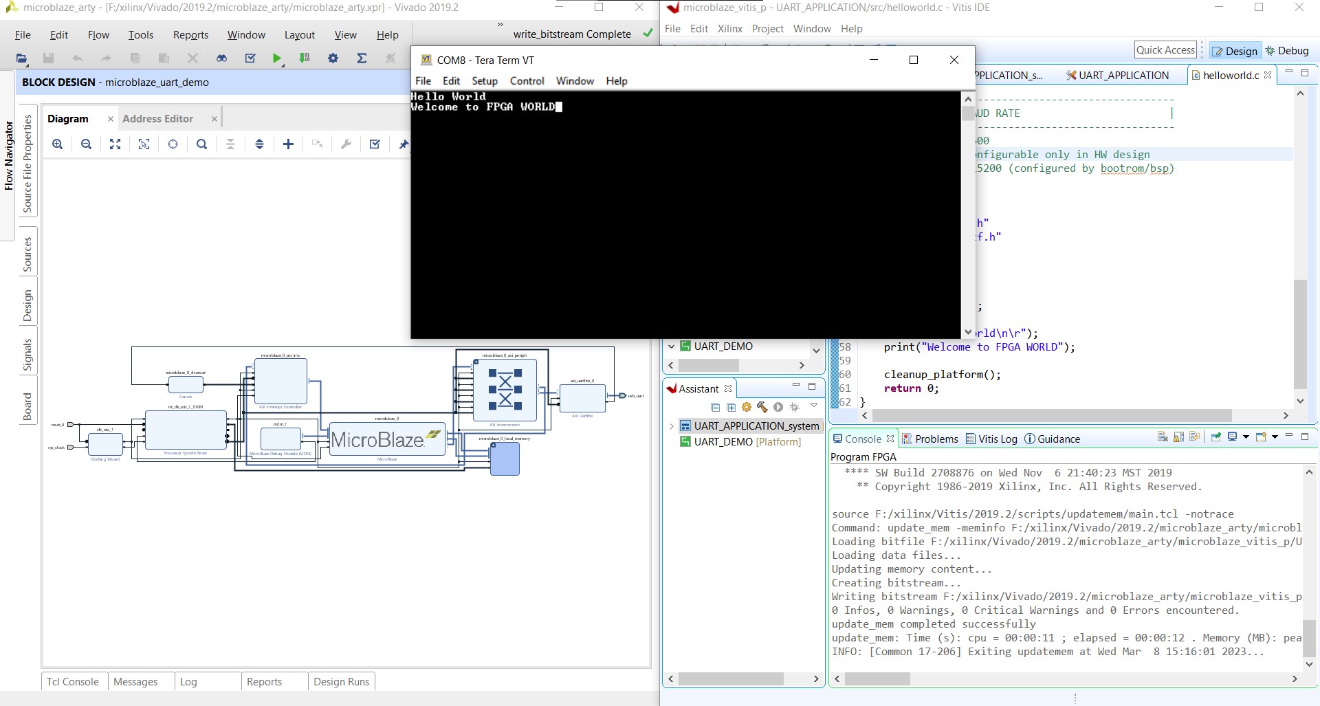 GitHub - jogeshsingh/MICROBLAZE_UART_ARTIX_A7_35T_DEMO_APPLICATION