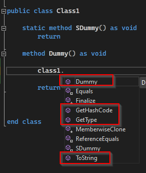 Code Completion shows invalid entries · Issue #1081 · X-Sharp/XSharpPublic · GitHub