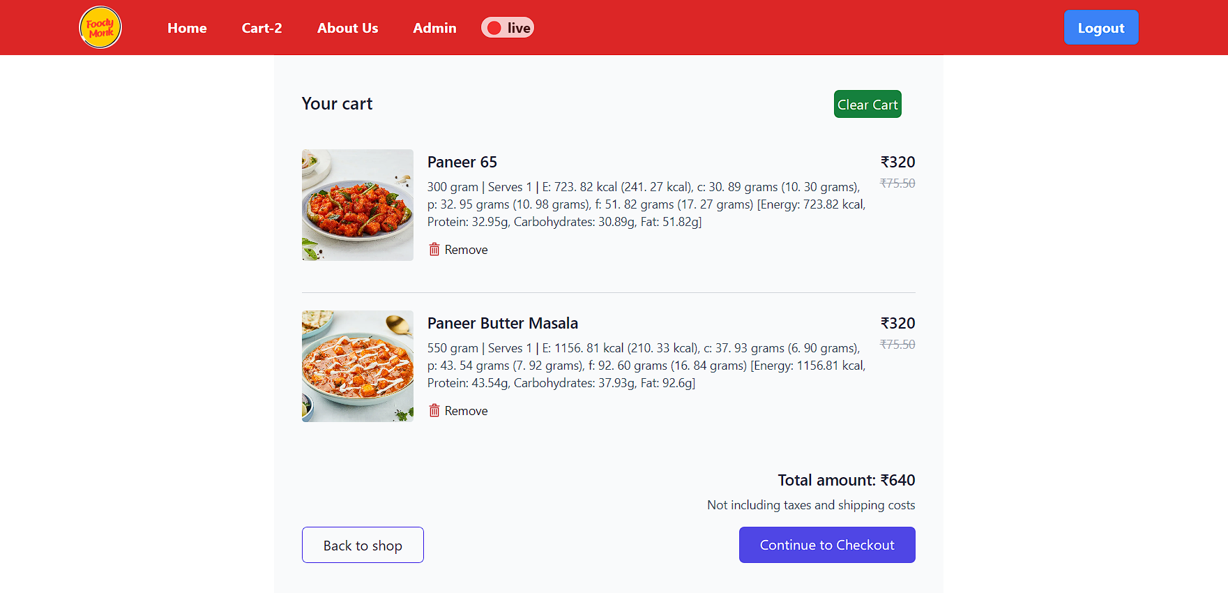 GitHub - alokVerma749/foody-monk: This is food ordering web app build using MERN stack