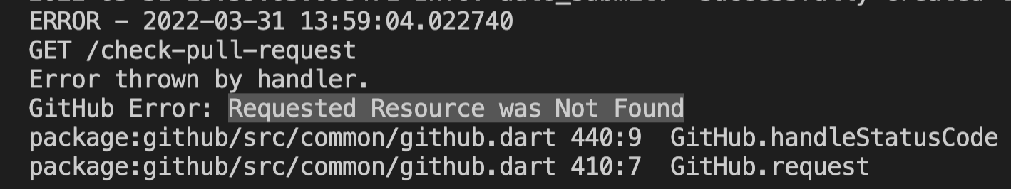 Github authorization aren't accessable · Issue #101144 · flutter ...