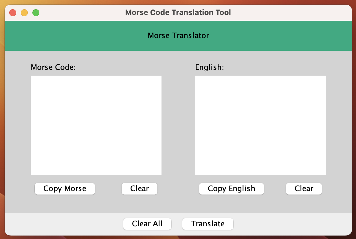 GitHub - NoahLake07/Morse-Code-Translator