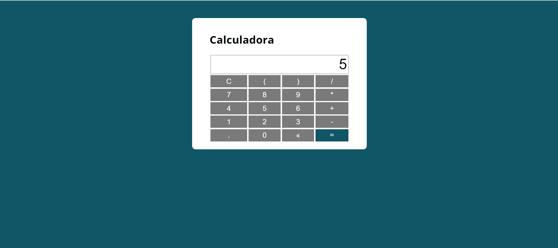 GitHub - Matheus-AA/Calculadora-Constructor-function: Calculadora feita em uma constructor ...