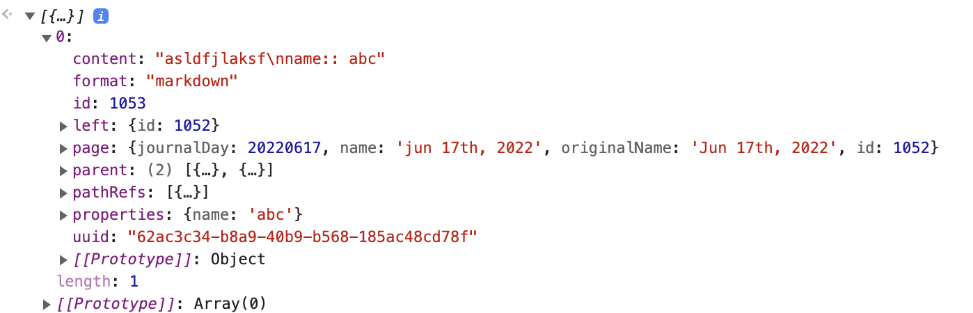 [Plugin SDK] Query results have strange parent children data · Issue #5738 · logseq/logseq · GitHub