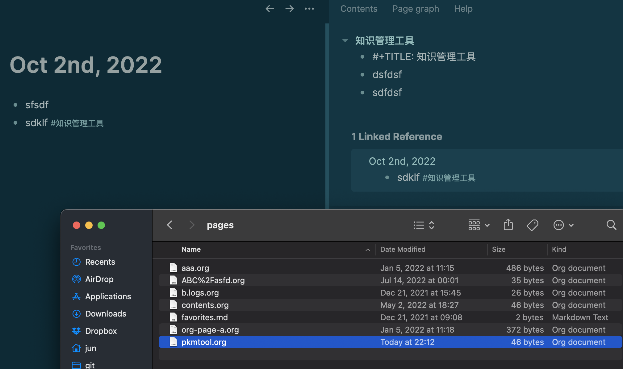 when tag and title of page(different with filename) are the same name ...