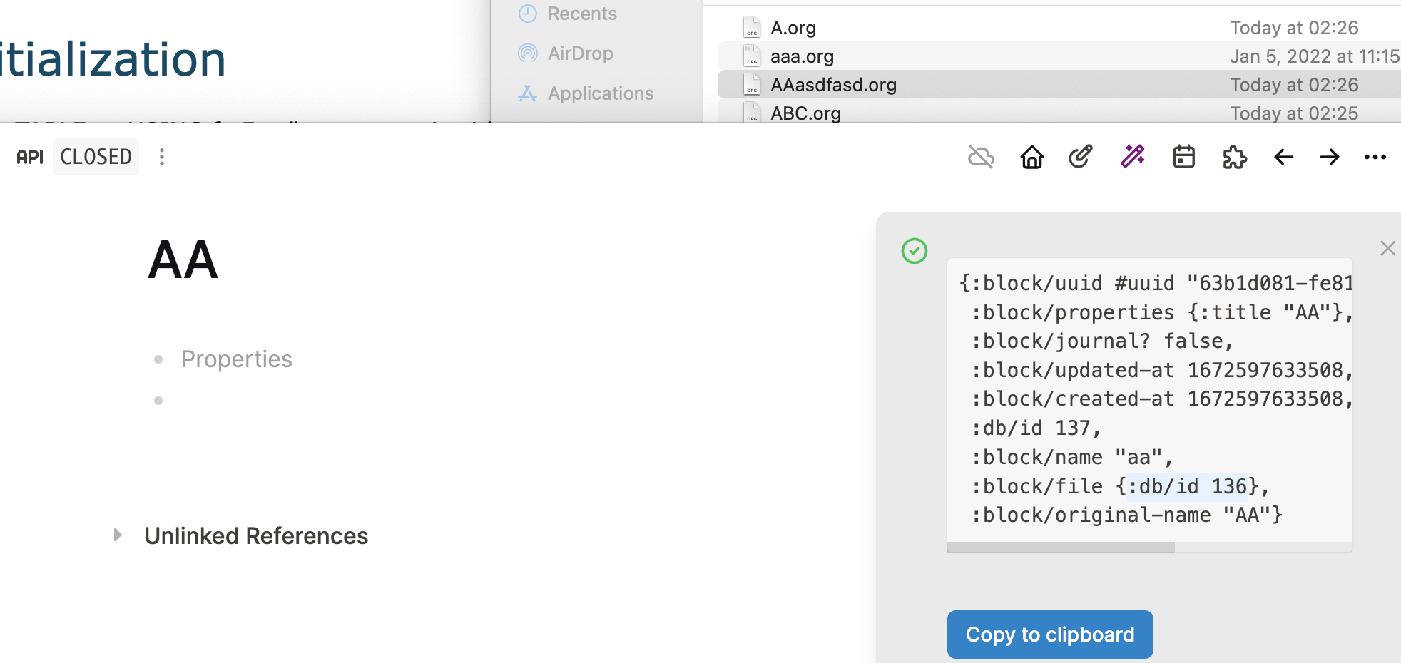 In org-mode, individual TITLE property not recognized when :PROPERTIES: exists · Issue #8185 ...