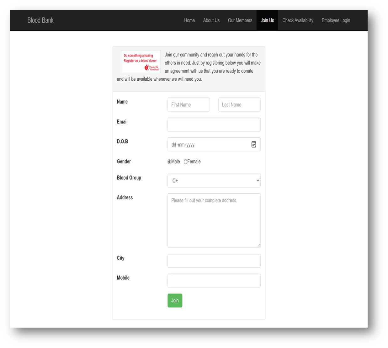 GitHub - Shubhamraut01/blood-Bank-Management: blood bank management system