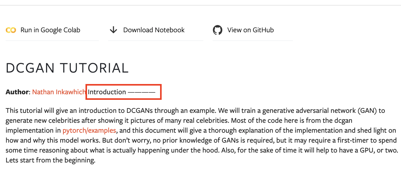 DCGAN section 번역 예정 · Issue #309 · PyTorchKorea/tutorials-kr · GitHub