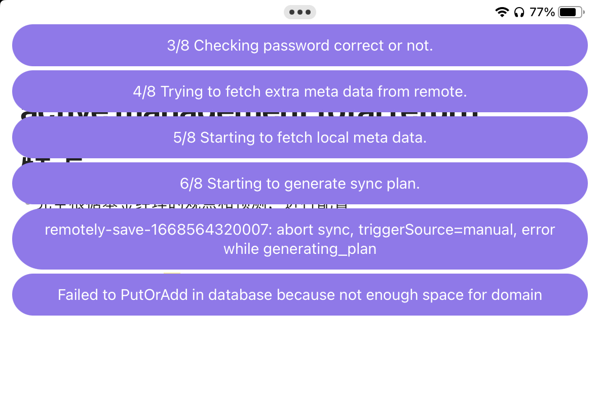 [Bug]: Failed to PutOrAdd in database because not enough space in domain · Issue #198 · remotely ...