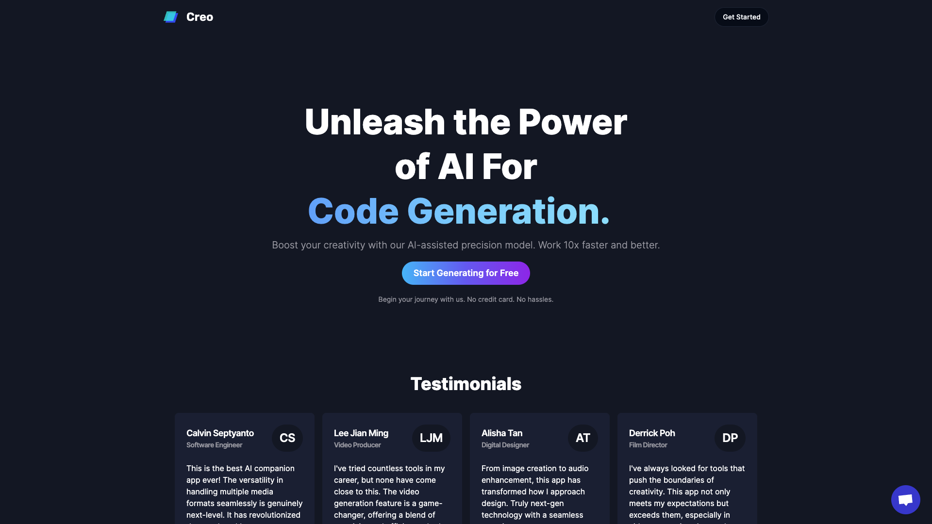 GitHub - calvinseptyanto/creo: Creo (Latin: 'to create') is the ultimate SaaS platform for ...