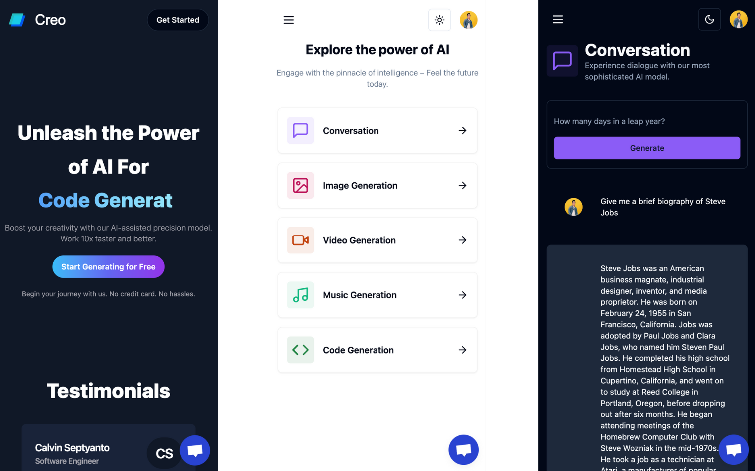 GitHub - calvinseptyanto/creo: Creo (Latin: 'to create') is the ultimate SaaS platform for ...