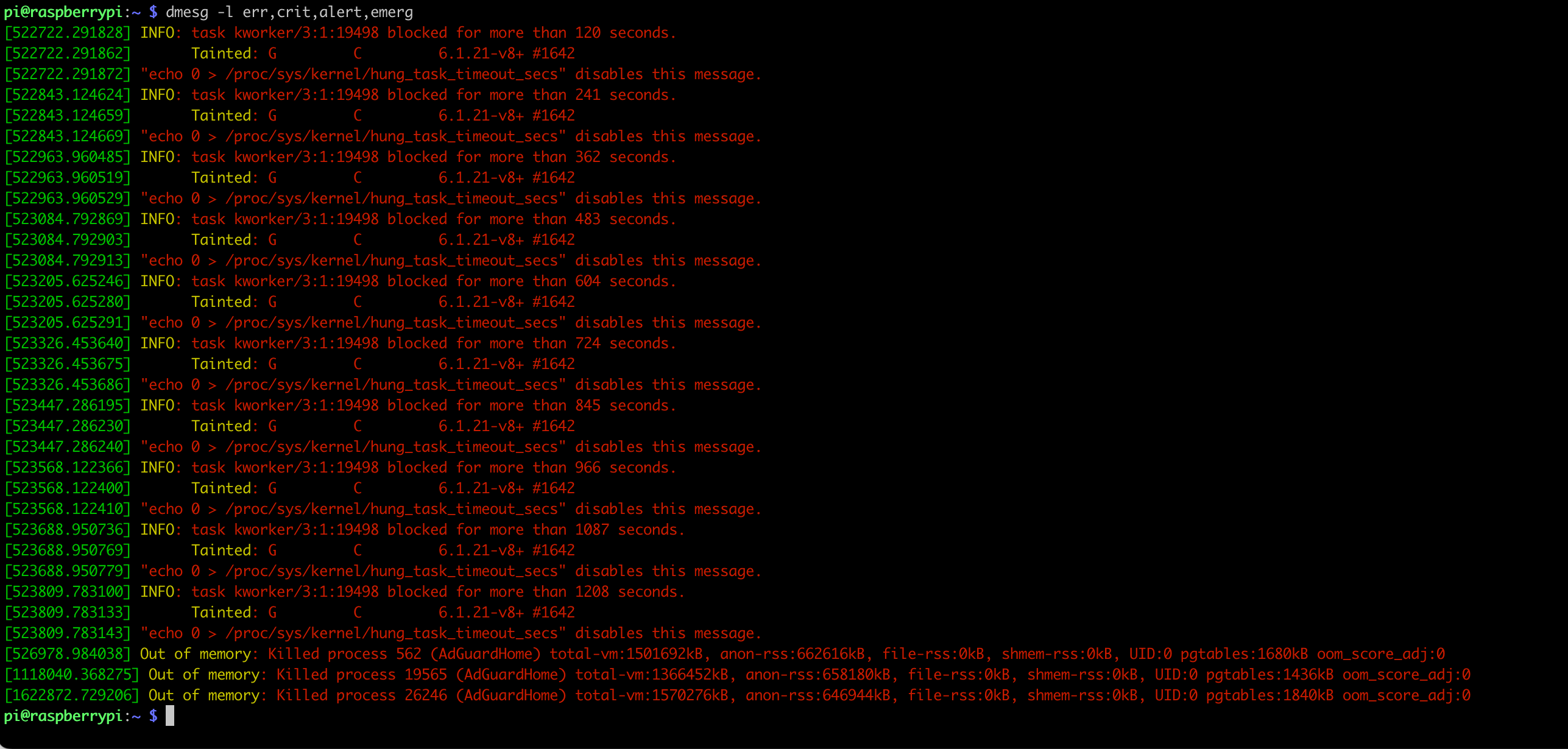 v0.107.31 stops responding to DNS requests, does not terminate · Issue #5896 · AdguardTeam ...
