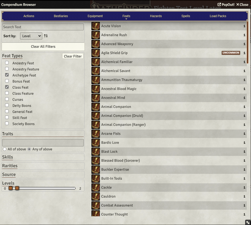 4.9.2 Breaks Trait Autofill when clicking from feats in Character Sheet · Issue #6947 ...