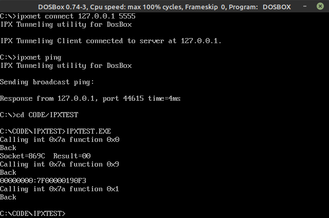 IPX does not work. · Issue #1962 · joncampbell123/dosbox-x · GitHub