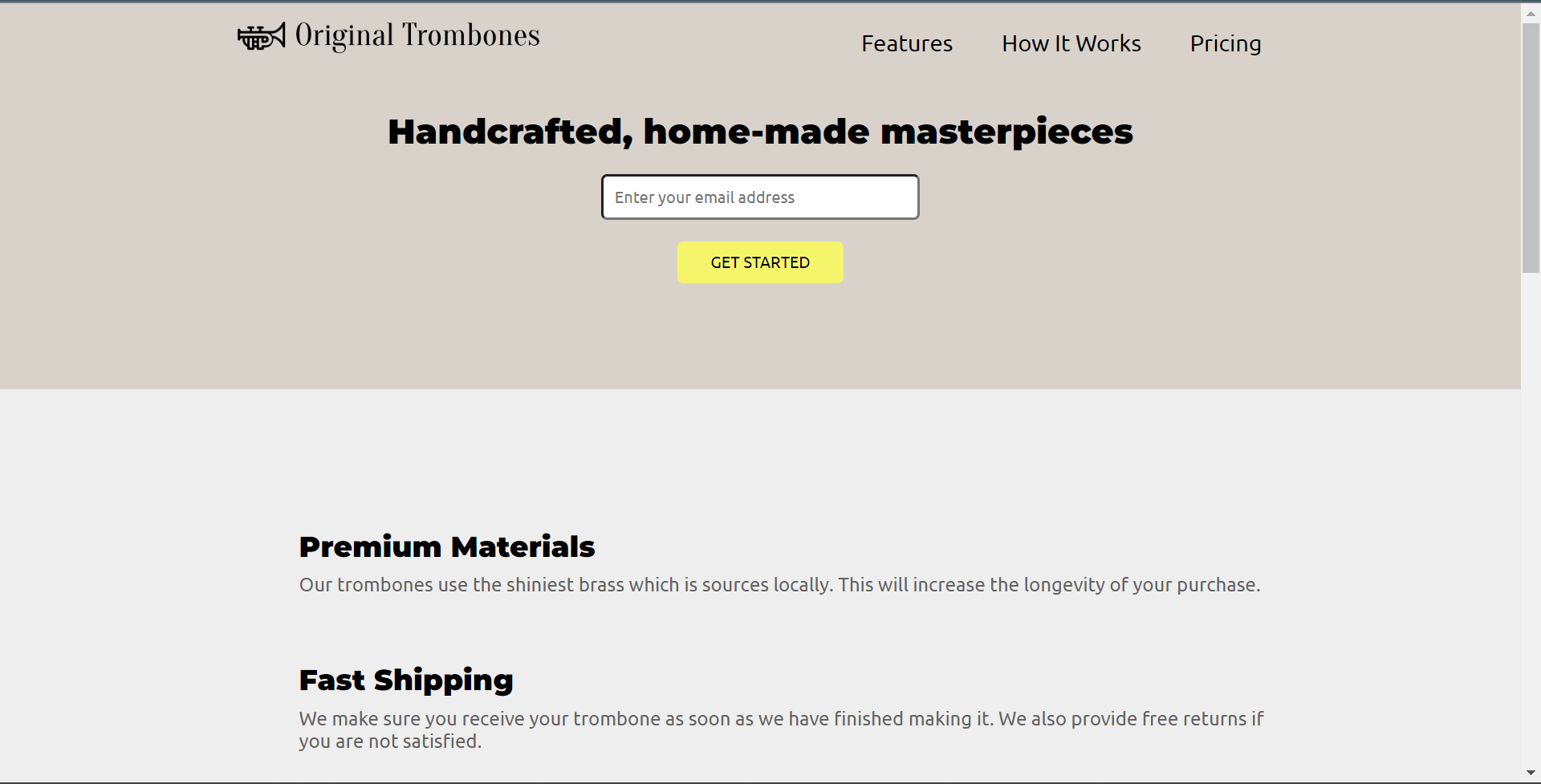 GitHub - tej-shahade5/Product-Landing-Page: I made this simple ...