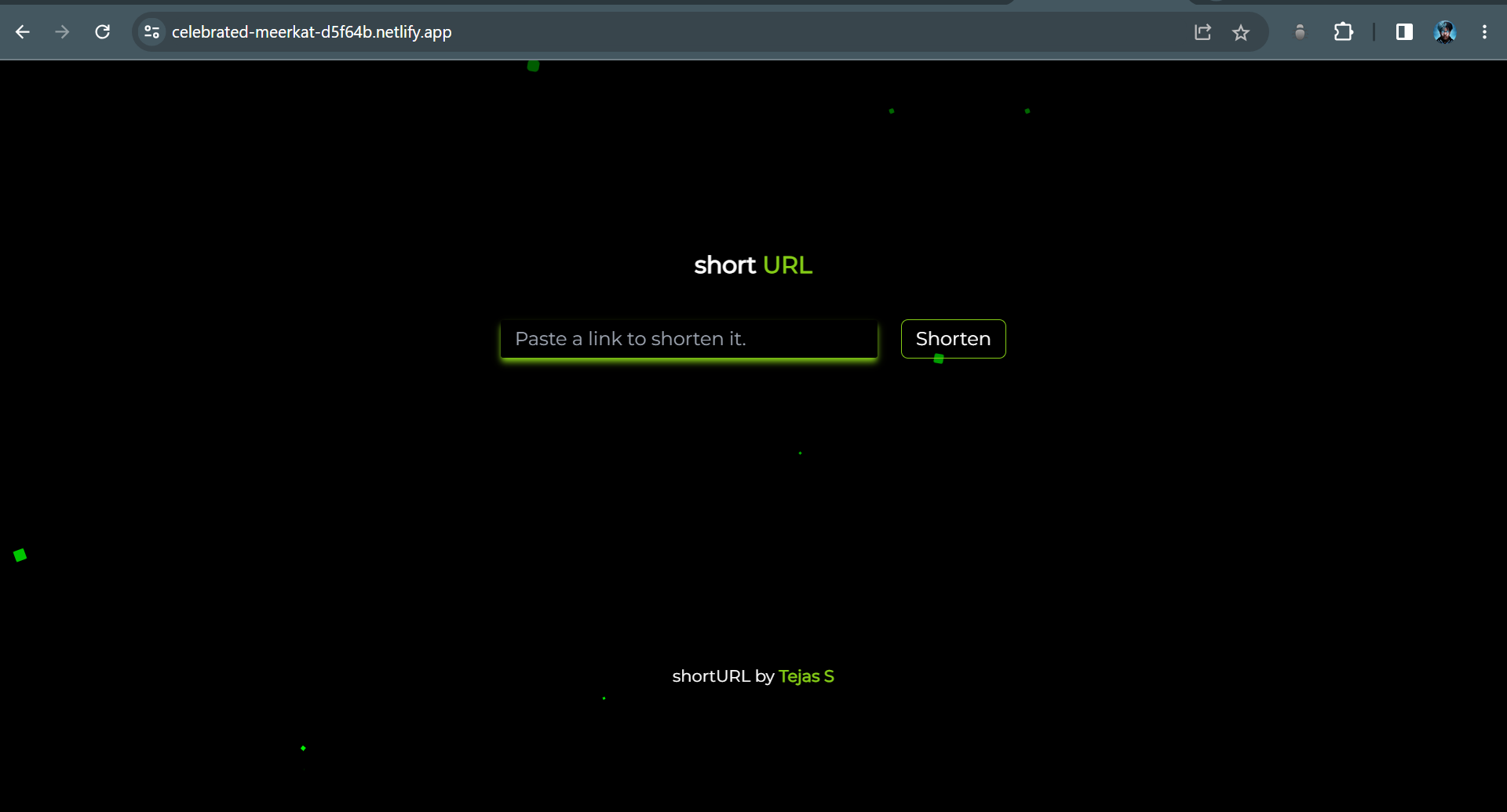 GitHub - tej-shahade5/shortURL