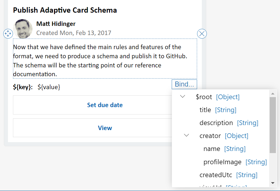 [Designer] Add host parameters to data binding field picker · Issue ...