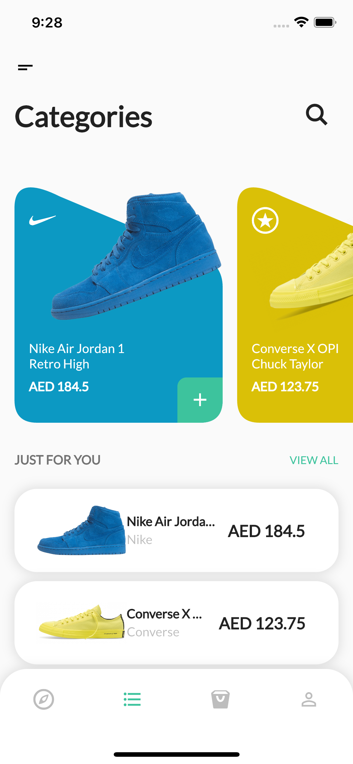 GitHub - DennisKinuthia/shoe_store_flutter_ui: Two screens for the ...