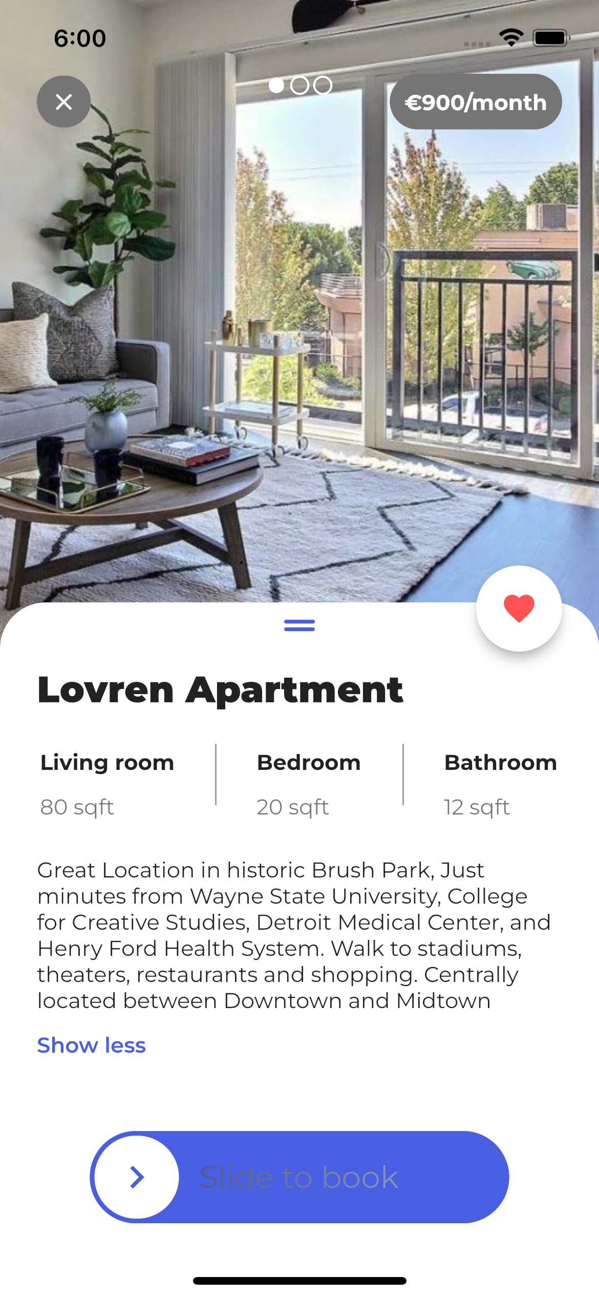 GitHub - DennisKinuthia/book_apartment_screens_UI: Flutter UI for an ...