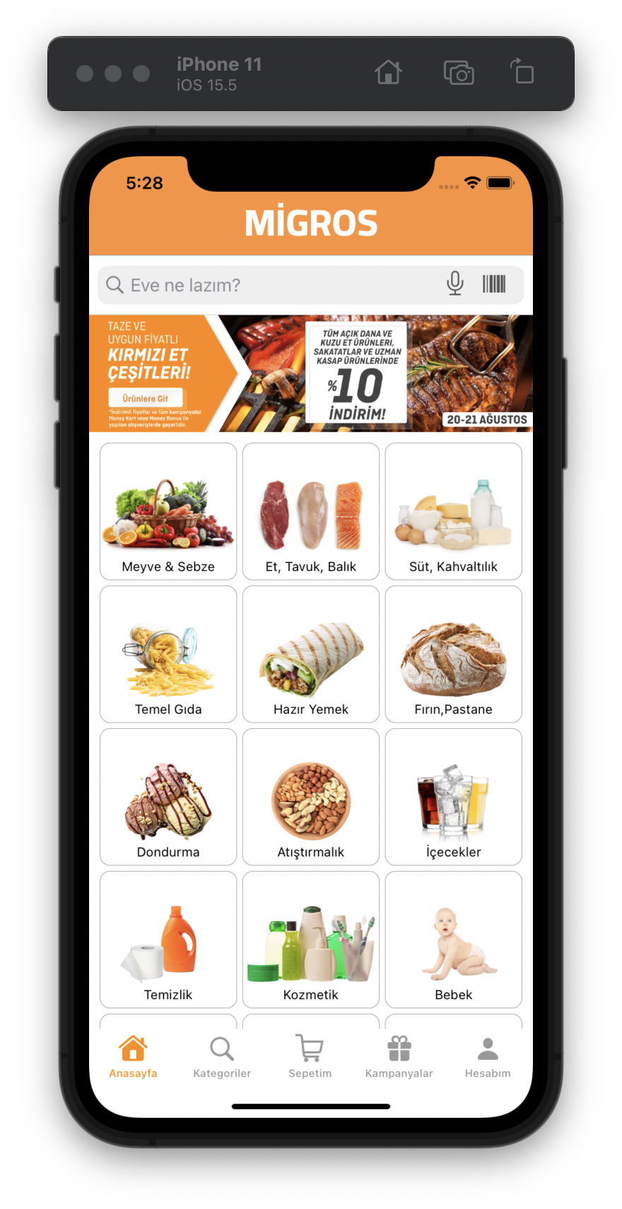 GitHub - Eyupemre13/migrosDesignApp: Migros App