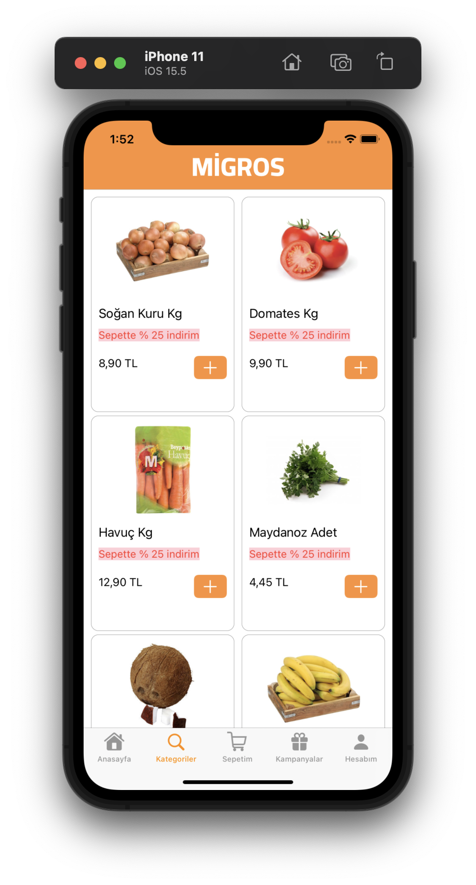 GitHub - Eyupemre13/migrosDesignApp: Migros App