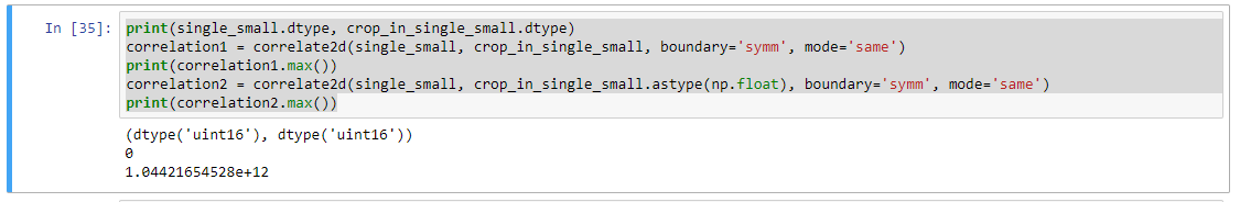 correlate2d overflow silently for uint16 · Issue #8757 · scipy/scipy ... correlate2d overflow silently for uint16 · Issue #8757 · scipy/scipy ...