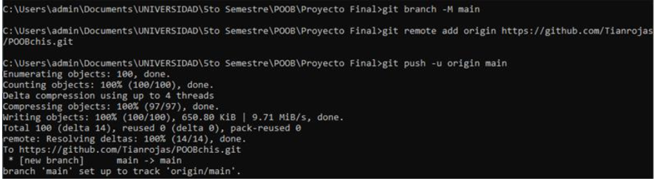 GitHub - Tianrojas/POOBchis