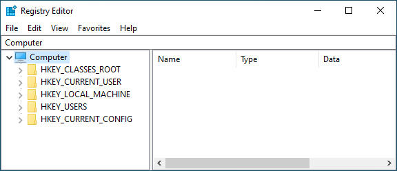 Pt Run Registry Allow To Open Key Via Registry Editor Regedit Without Elevation · Issue 