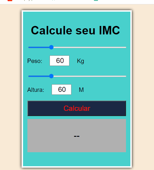 Github Jessicasaantoscalculadora Imc Pequeno Projeto Para Calcular 