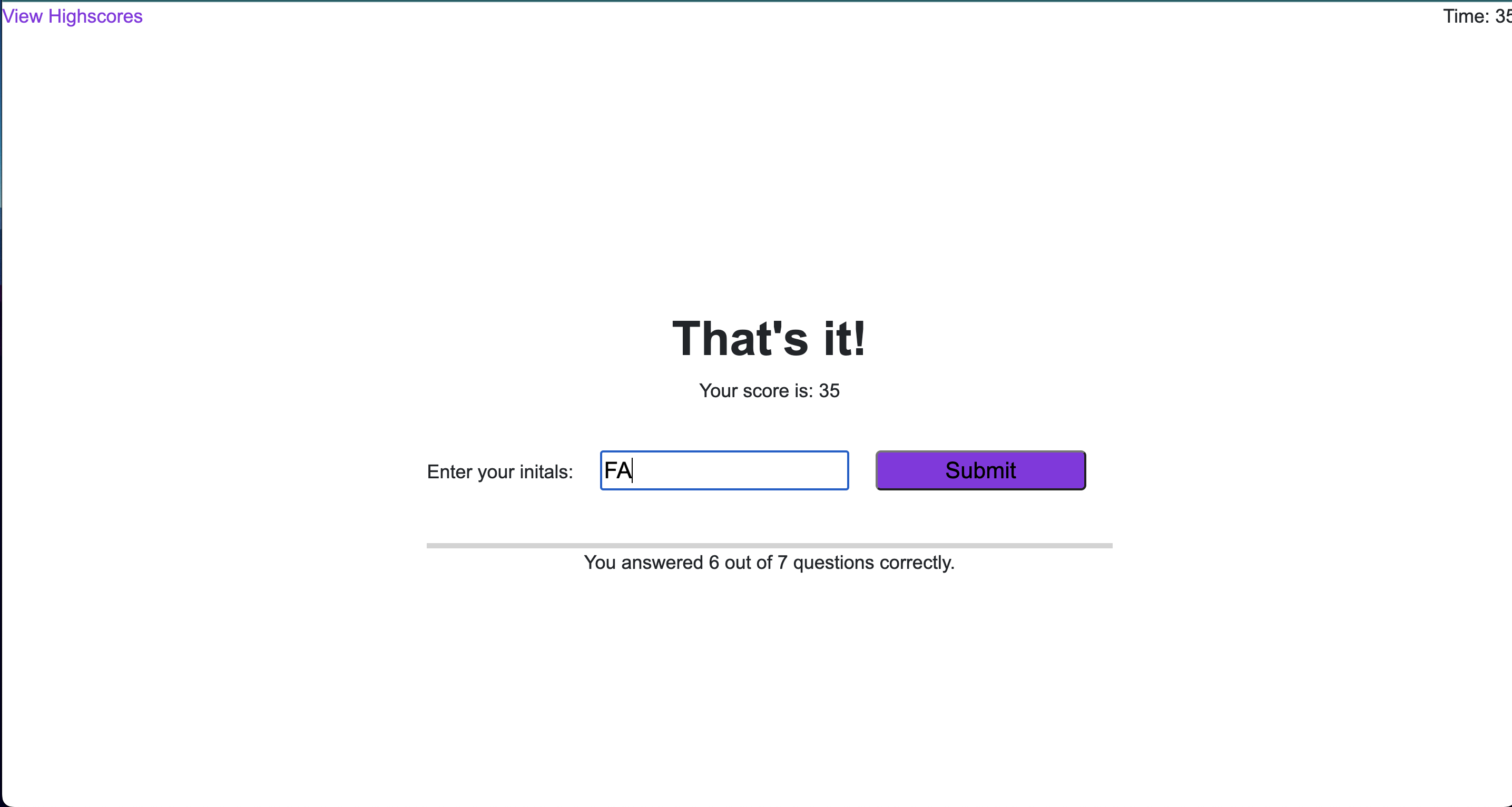GitHub - falbanese7/fran-albanese-code-quiz