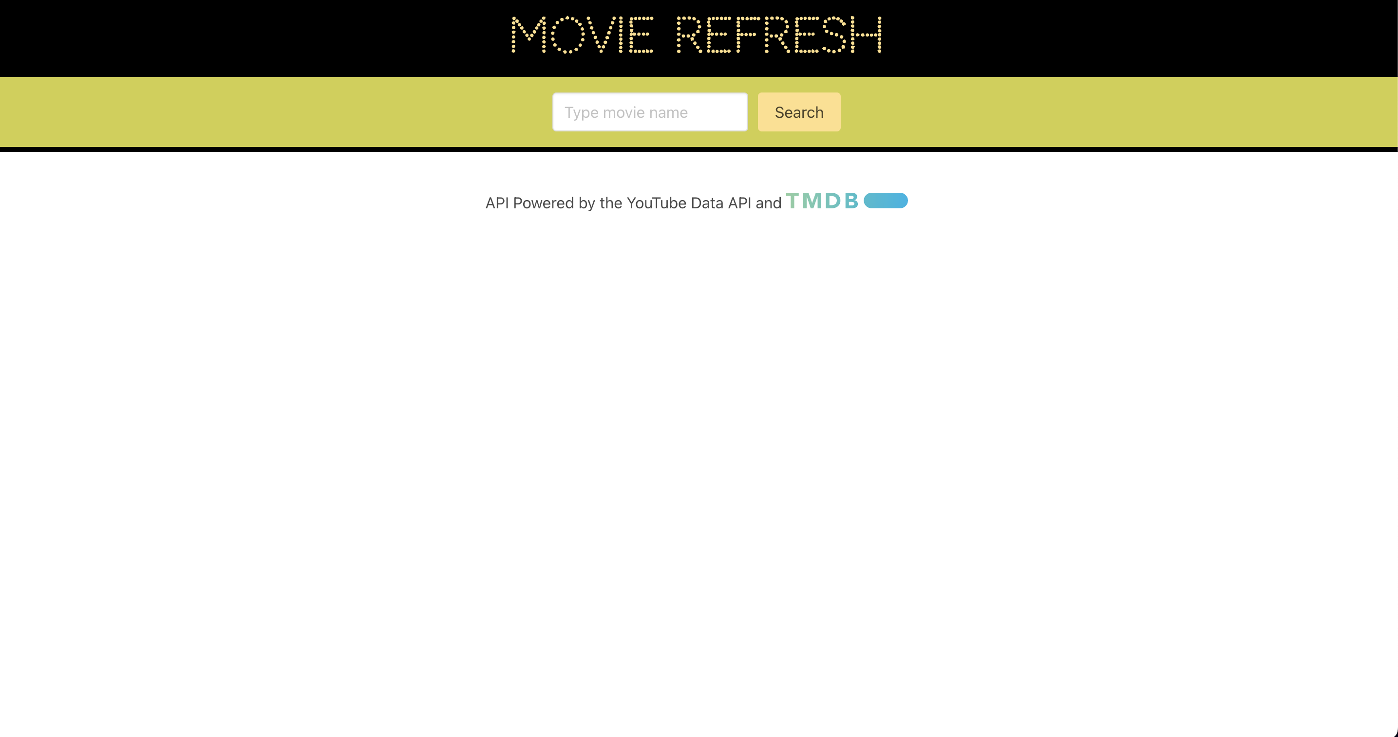 GitHub - falbanese7/movie-refresh