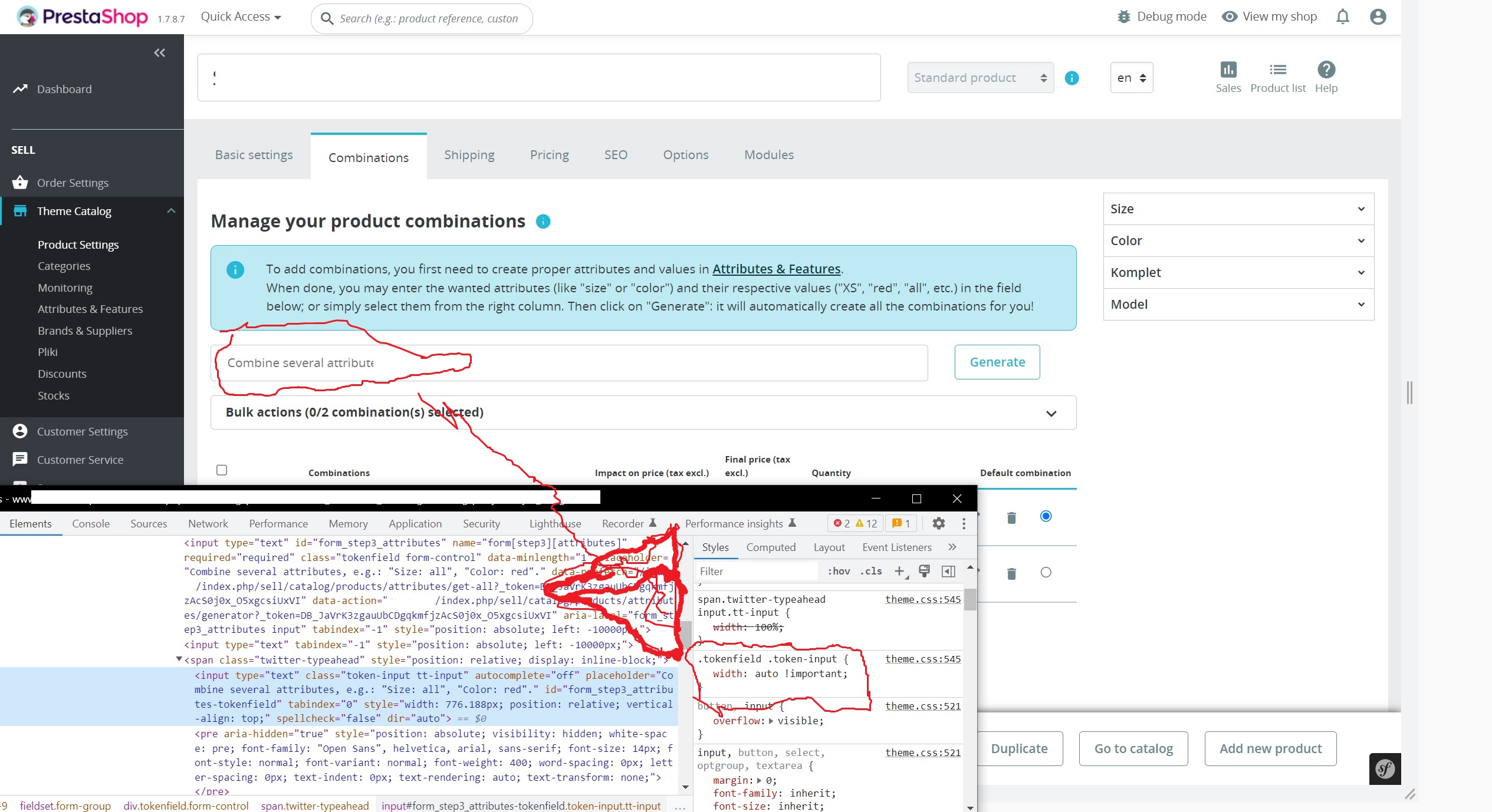 BO - "Combine several attribute" Input Box is cutting text · Issue #29460 · PrestaShop ...