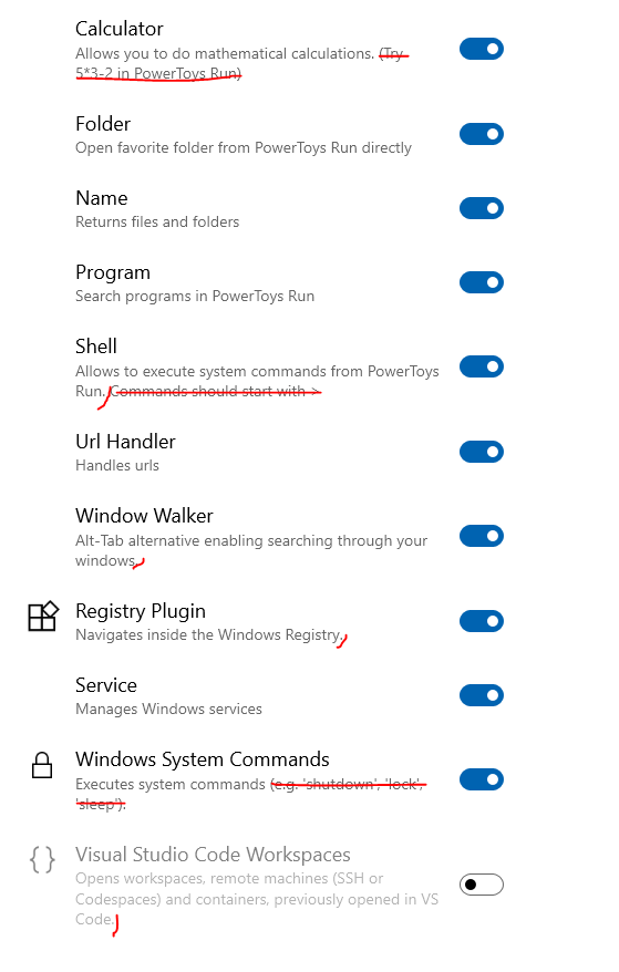[Run plugins] Align plugin descriptions · Issue #10569 · microsoft ...