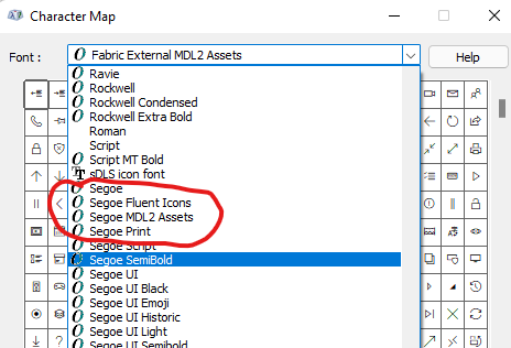Icons shown as garbled characters in simplified Chinese UI · Issue ...