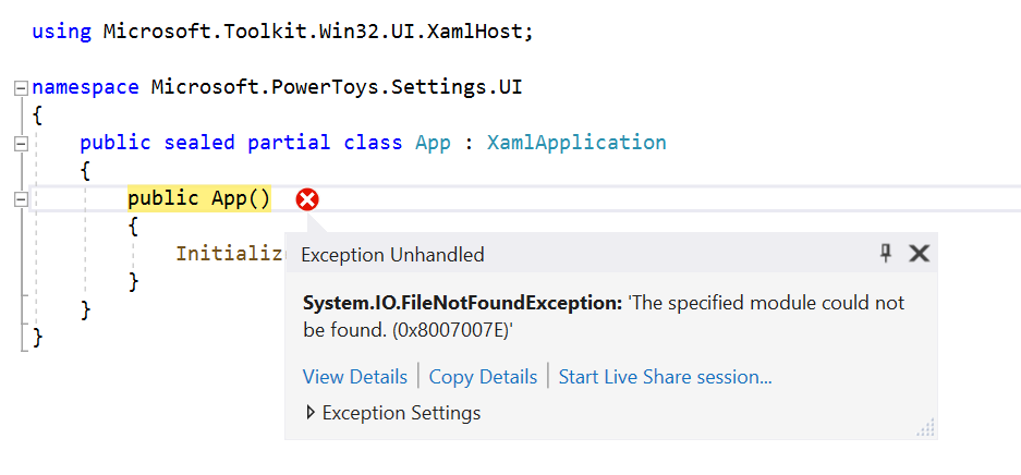 build-features failed to run · Issue #2241 · microsoft/PowerToys · GitHub