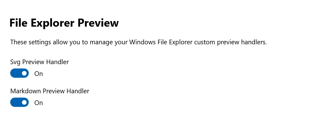 [Settings] Improve File Preview toggle titles · Issue #3202 · microsoft ...