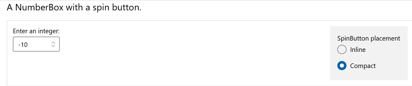 [NumberBox] Right-click menu appears when tapping on the spinner using ...