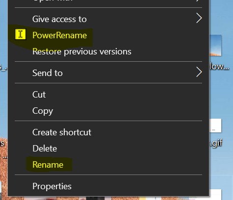[PowerRename] Update 'PowerRename' label in context menu · Issue #3904 ...