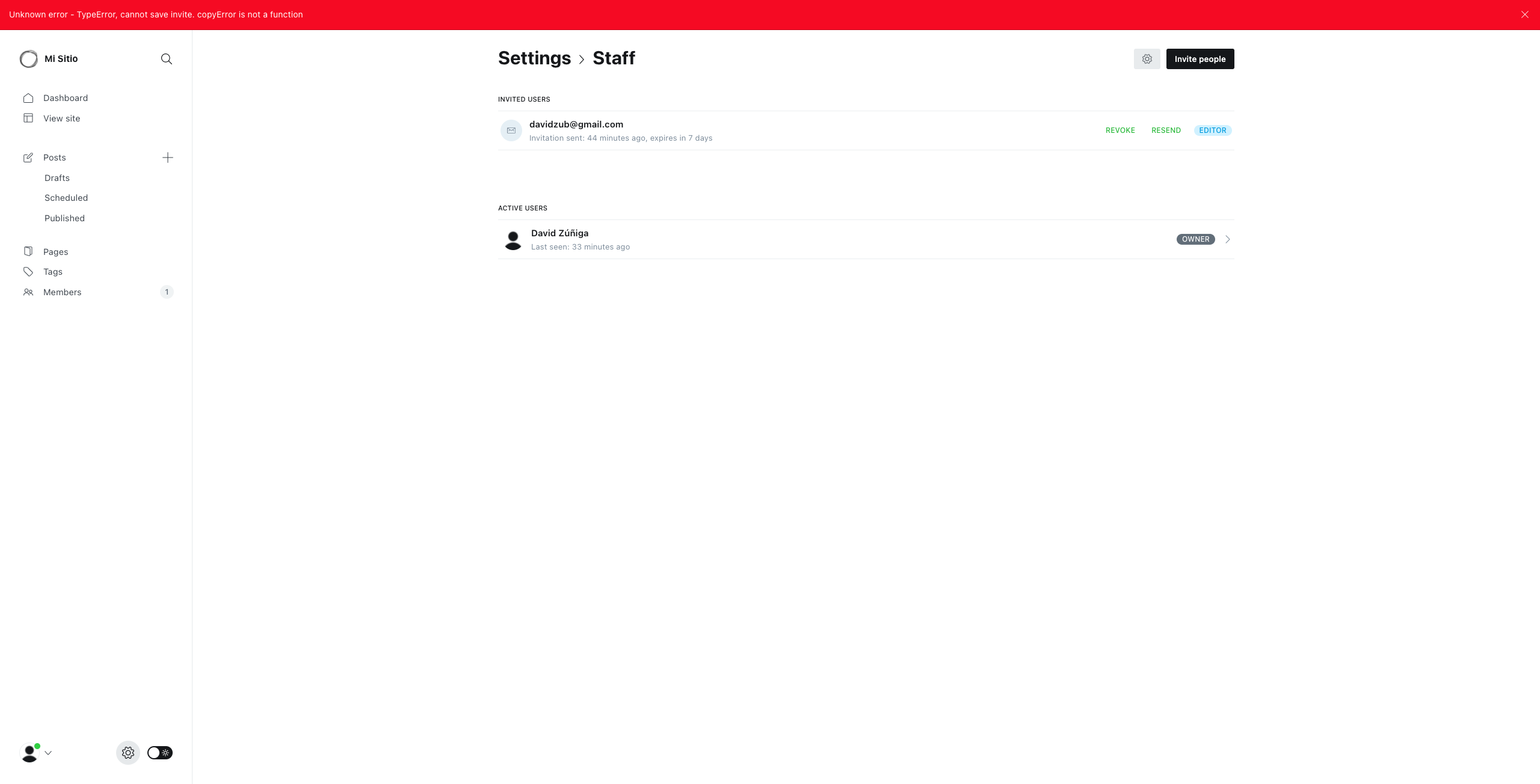 ER-004 Error al invitar un usuario a colaborar en el CMS Ghost · Issue #2 · clts-uniandes ...