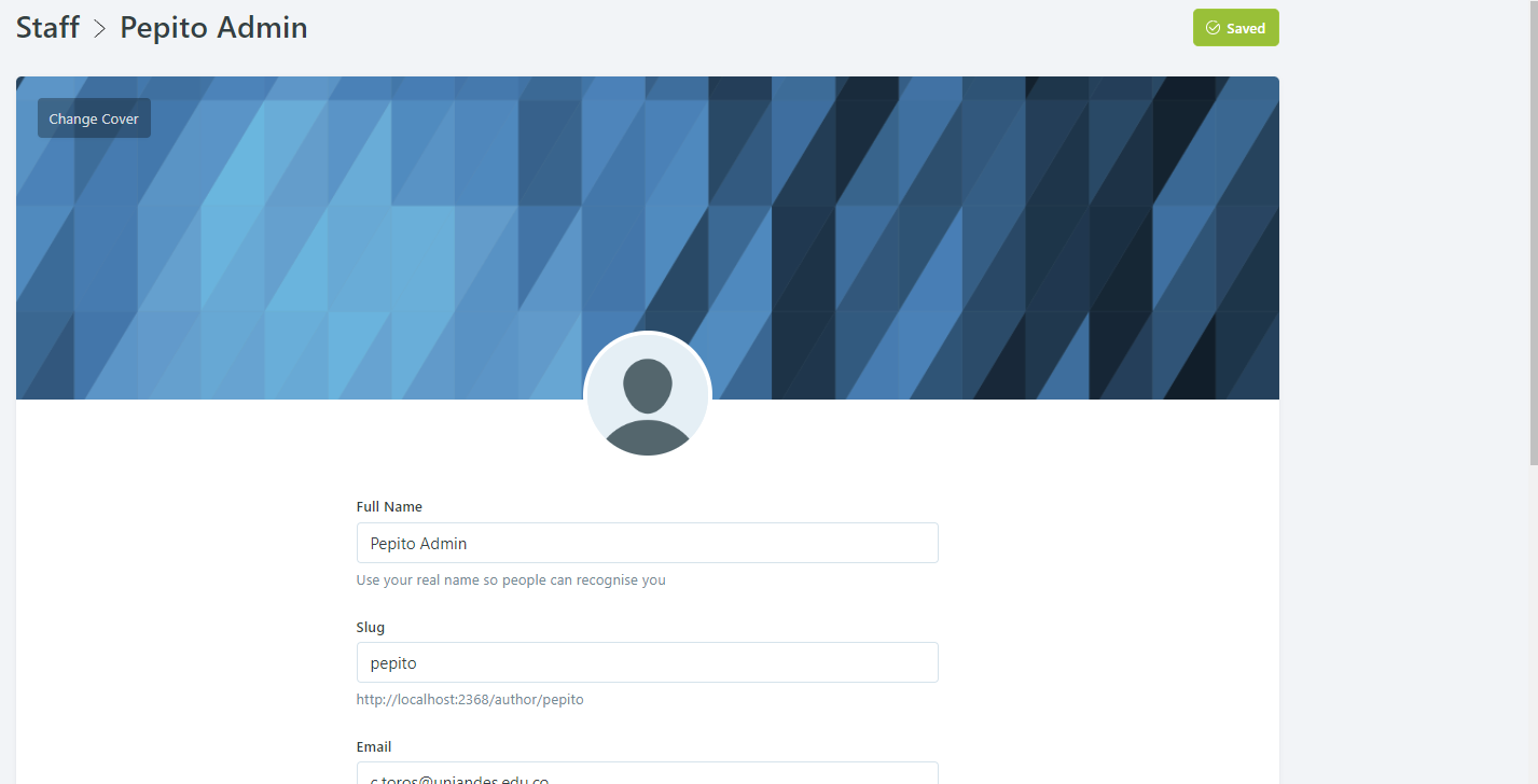 Guarda slug vacío · Issue #2 · clts-uniandes/estrategia-pruebas-ghost · GitHub