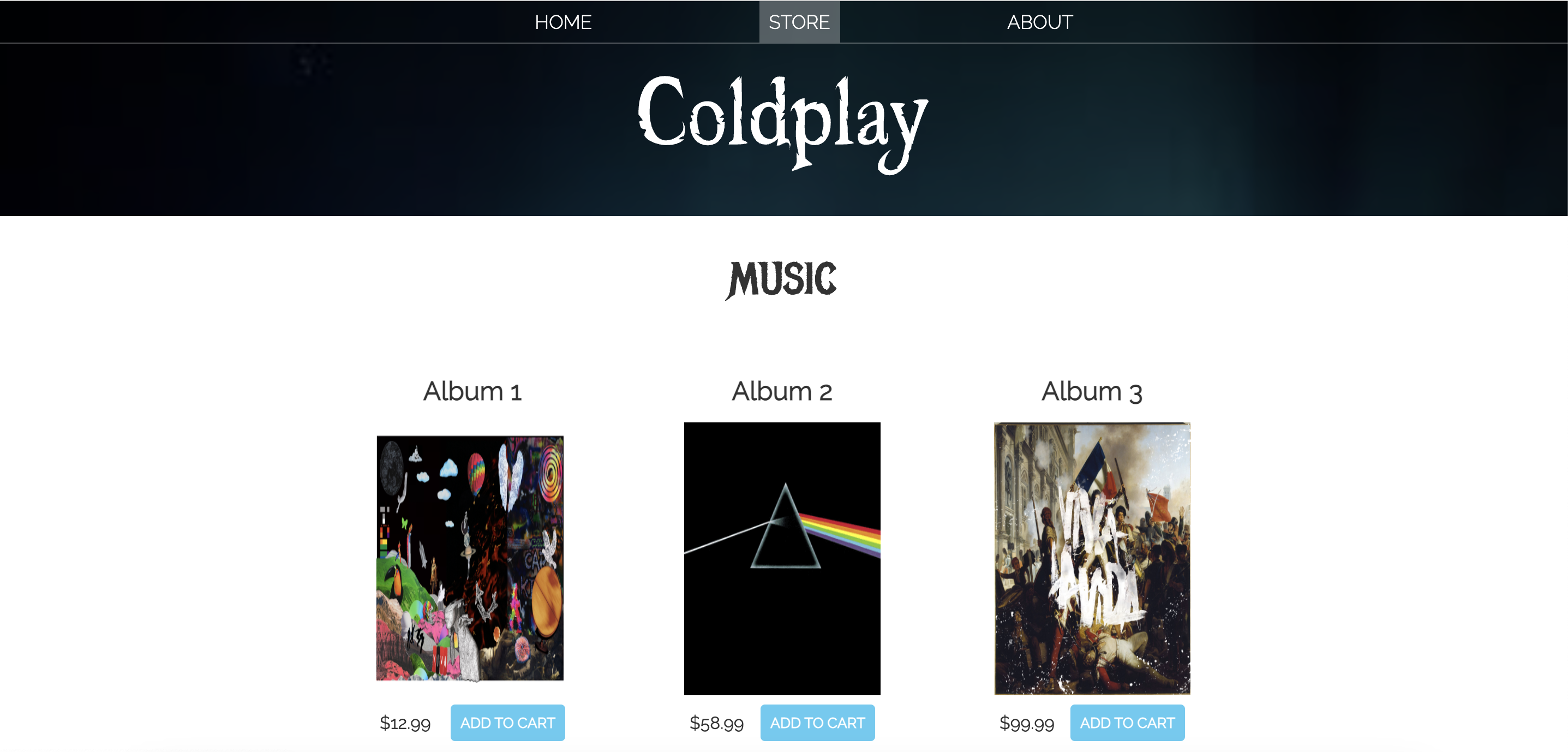 GitHub - han-dann/html-css-artist-webpage: HTML/CSS Artist Webpage ...