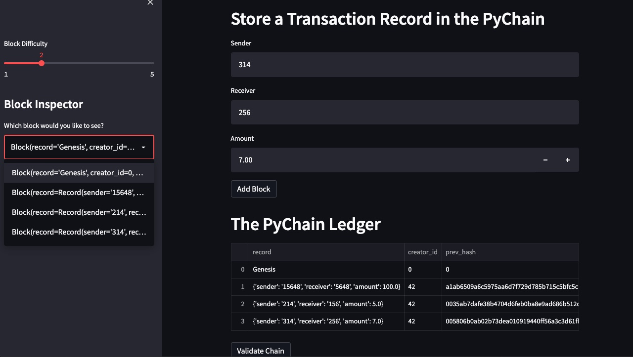 GitHub - alialiali10/PyChain-Ledger: Basic Blockchain Ledger using proof of work concept and ...