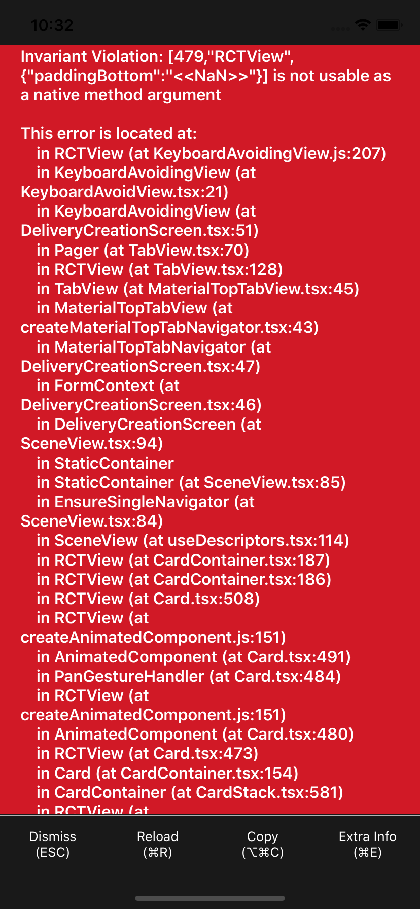 Issue With React Native Keyboardavoidview · Issue 6823 · React Navigationreact Navigation · Github 