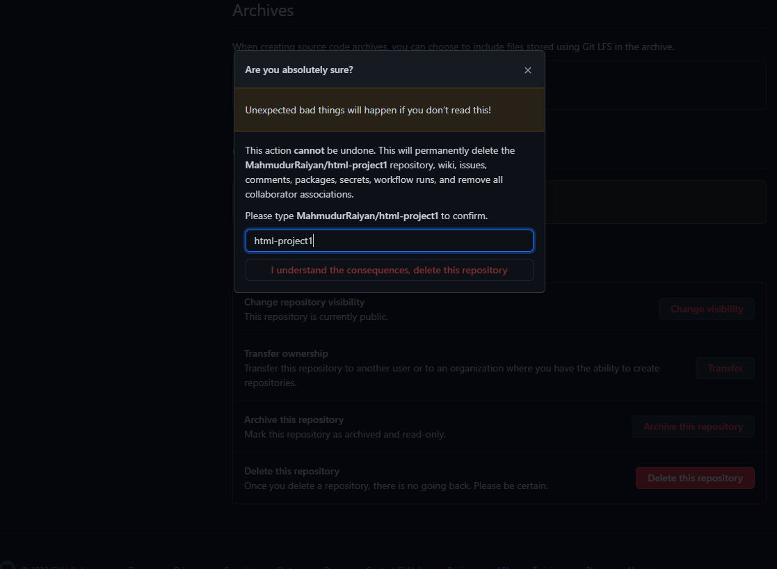 How to delete repository · Issue #13860 · desktop/desktop · GitHub