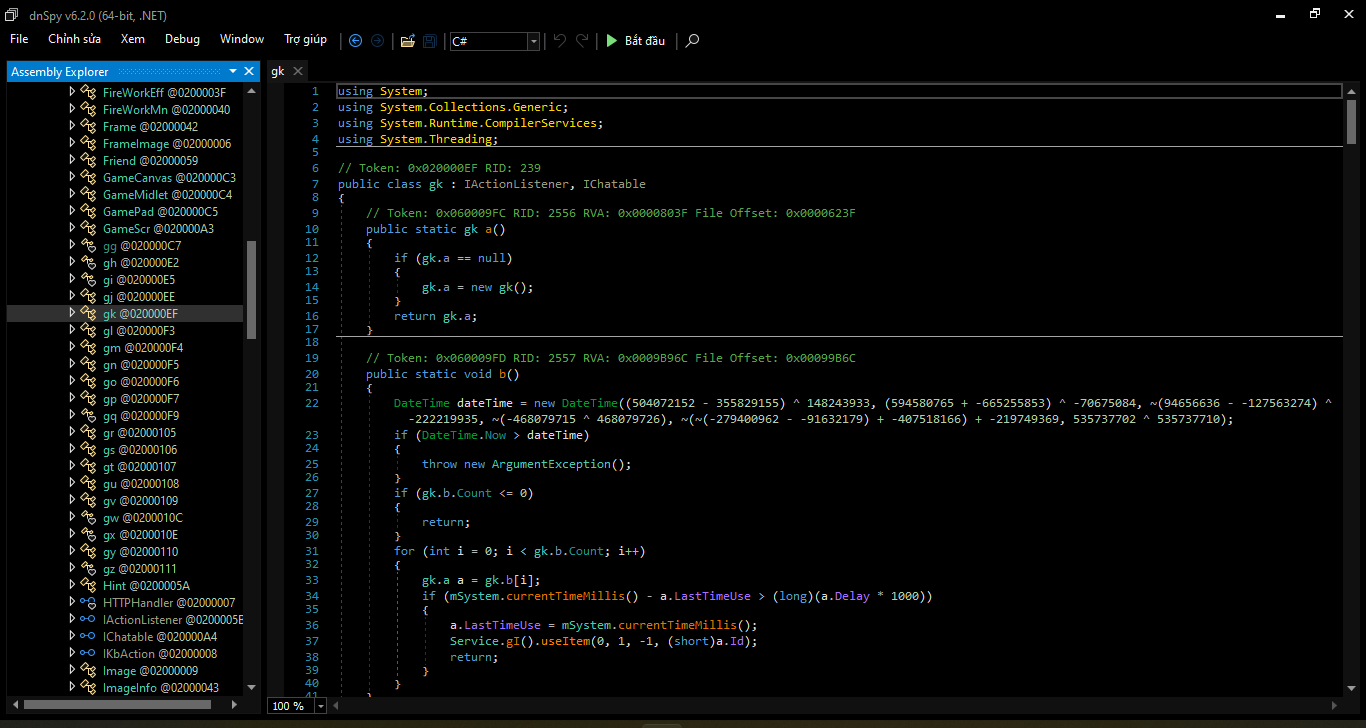 GitHub - ElectroHeavenVN/NRONameRestorer: Phục hồi tên class, method ...